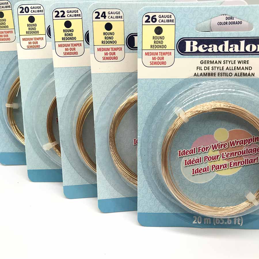 ALAMBRE BEADALON DORADO – Insua Venezuela